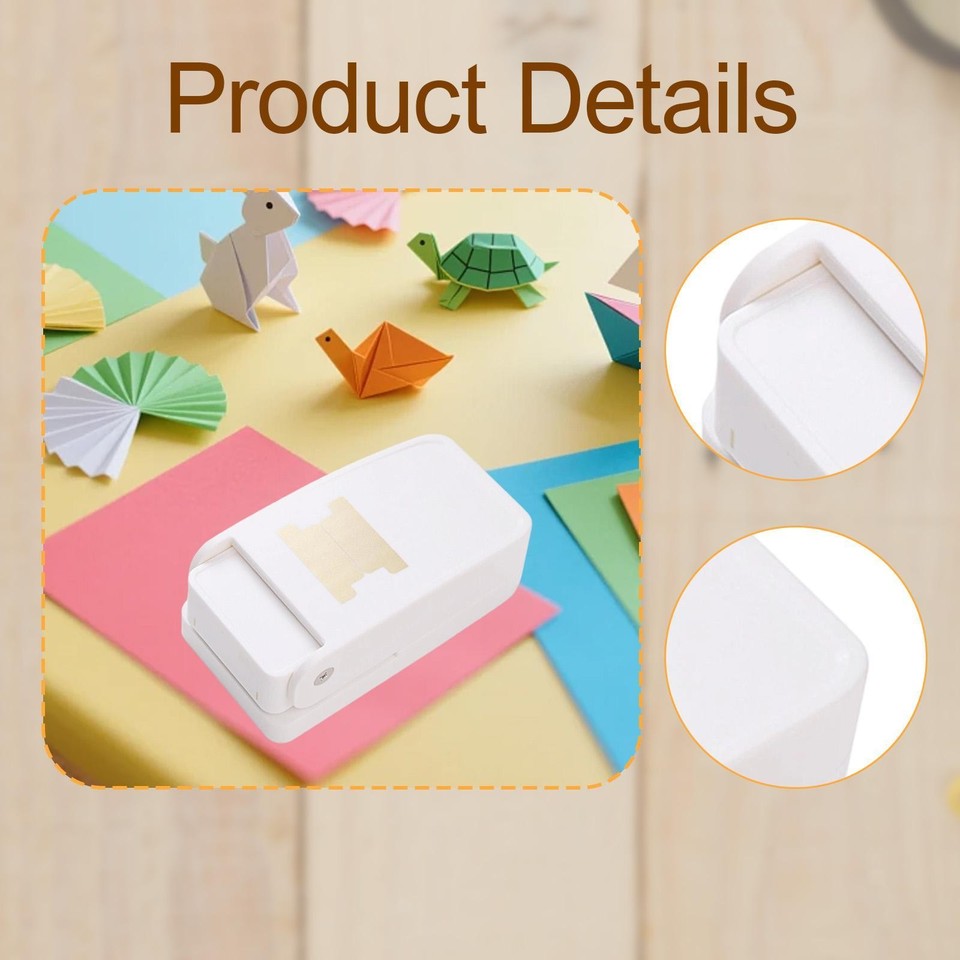 Tab Shaped Punch DIY Paper Punch for Bookmarks Inserts Arts Projects ...