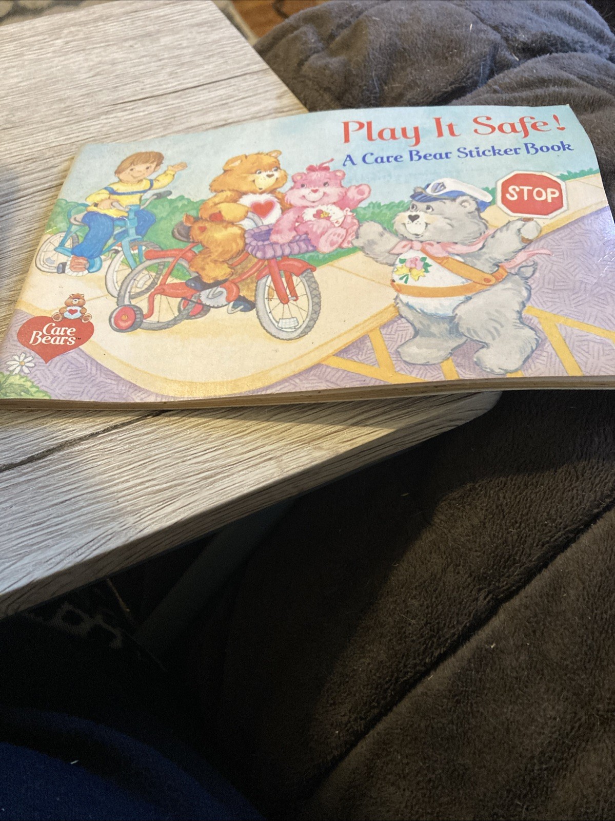 Play It Safe! A Care Bear Sticker Book, 1984, Vintage Pizza Hut, Unused ...