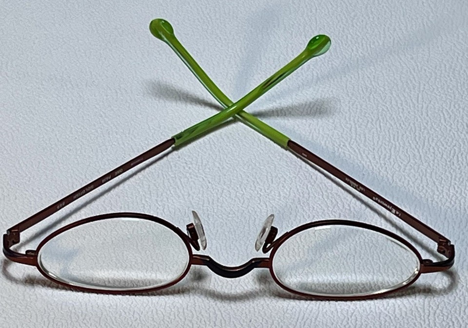 VTG LA Eyeworks Titanium One Pair Goldfish 869 Lightweight Frames Rare ...