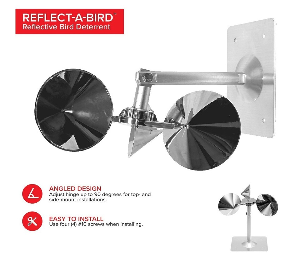 Bird B Gone - Reflect-A-Bird - Reflective Spinning Deterrent | eBay