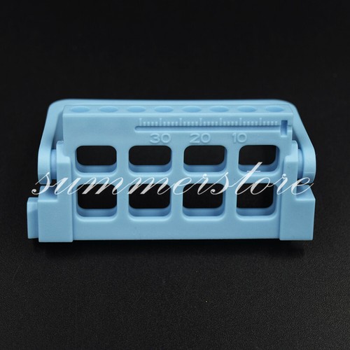 1 Pc 8 Holes Light Blue Dental Bur Endodontic Files Block Holder ...