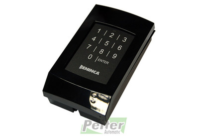 Beninca BE.CODE wireless digital keypad with LED retro light ...