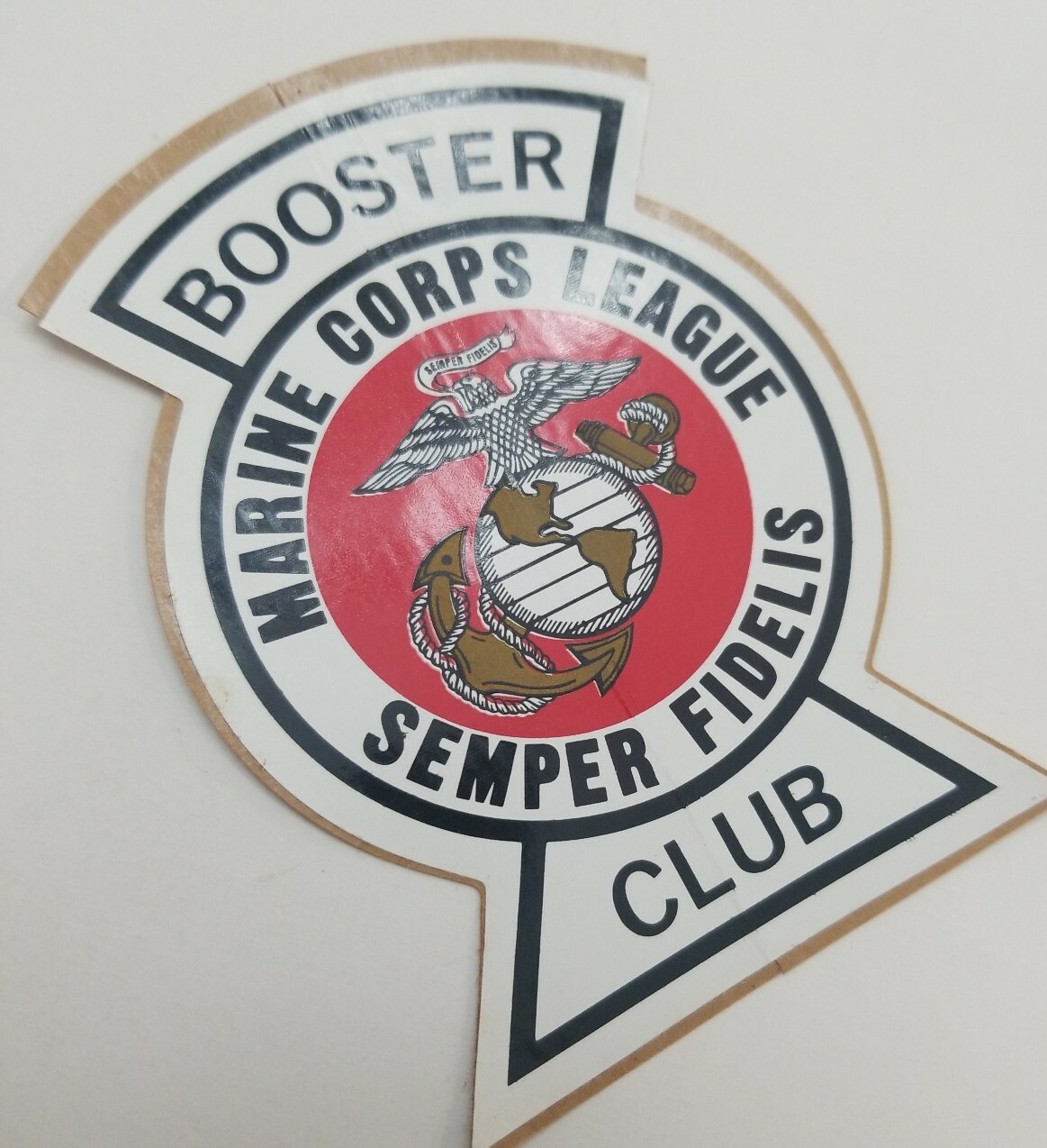 Booster club marine Corps league semper Fidelis Decal Sticker USMF ...