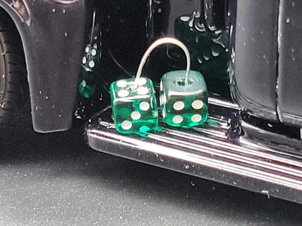 fuzzy dice for 1/24 and 1/25 scale model cars | eBay