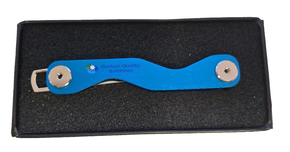 Smart Key Holder Clever Compact Key Ring Organizes Keychain- Color Teal ...