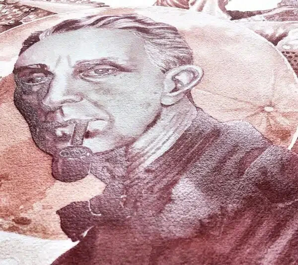 Martin R.R. - Tribute to Norman Rockwell - Original Painting - Wine Art ...