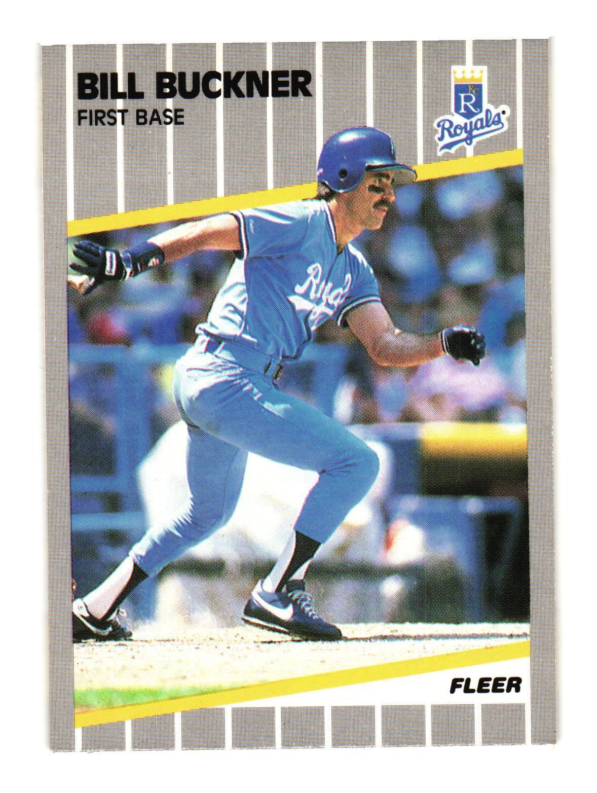 1989 Fleer #278 Bill Buckner Kansas City Royals | eBay