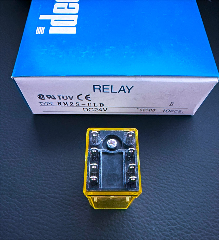 RM2S-ULD-DC24V IDEC Plug-in Power Relay 24VDC DPDT 5A W/ Diode And ...