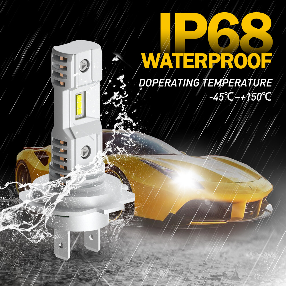 Canbus H7 LED Headlight Globes Bulb Kit Hi/Lo Beam 100w 24000LM Bright ...