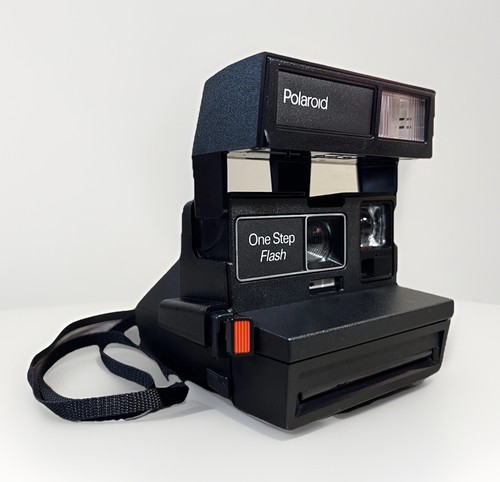 Polaroid OneStep Flash Instant Camera 600 Type Flash Works Tested! | eBay