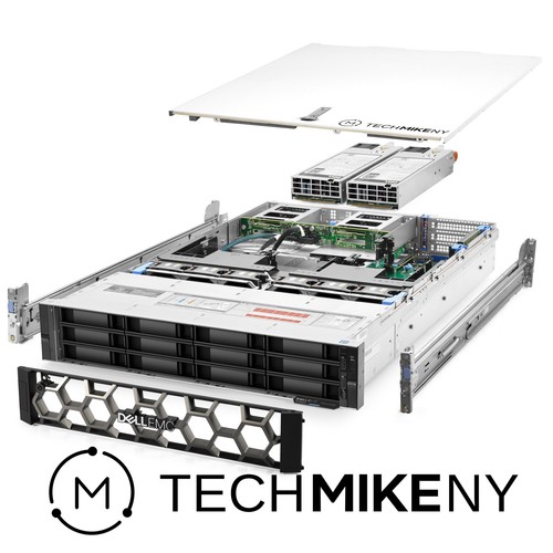 Dell PowerEdge R740xd Server 12-Bay 2.40Ghz 40-Core 128GB RAM 28TB ...