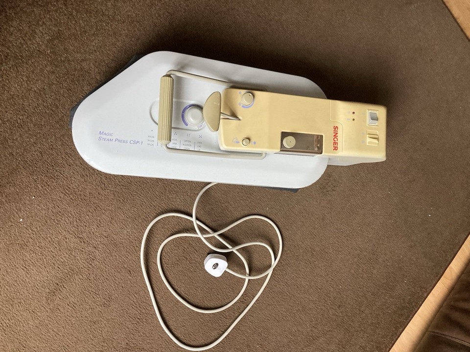 Singer Magic Steam Press CSP-1 Pressing / Ironing Compact Swivel Table ...