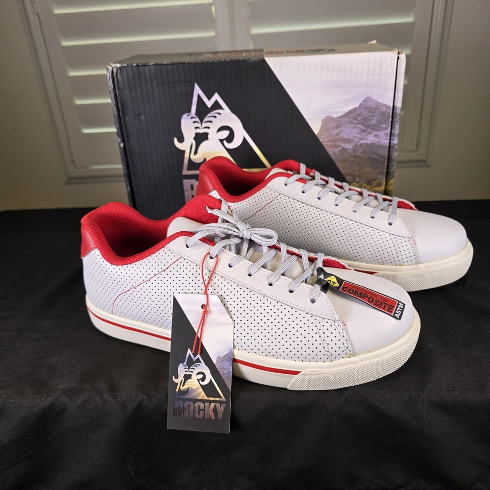 NEW Men's Size 11.5M ROCKY SKATE SR CASUAL LeatherNano Comp Toe WORK ...