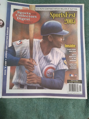 July 8, 2005 Sports Collectors Digest Sports Fest 2005 Mr Cub Ernie ...