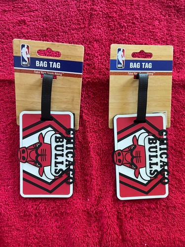 2 ~ Chicago Bulls - NBA ~ Luggage Bag Tag ~ NEW | eBay