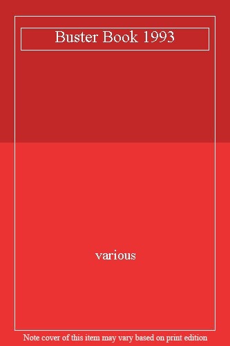 Buster Book 1993 By various | eBay