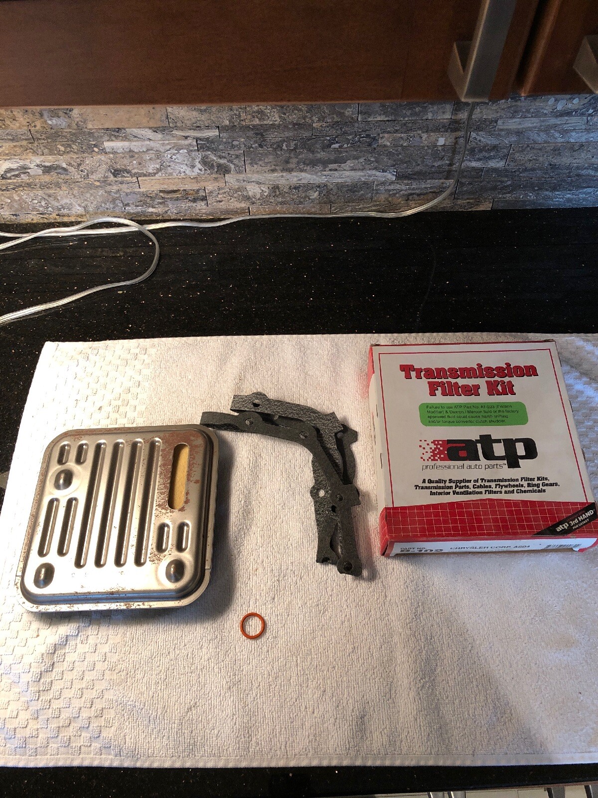 New ATP B-102 Trans Filter Kit Chrysler A604/41TE 89-07 Caravan | eBay