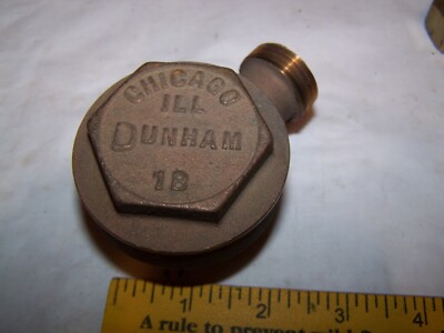 DUNHAM BUSH MEPCO 1B BRASS STEAM TRAP THERMOSTATIC RADIATOR VALVE | eBay