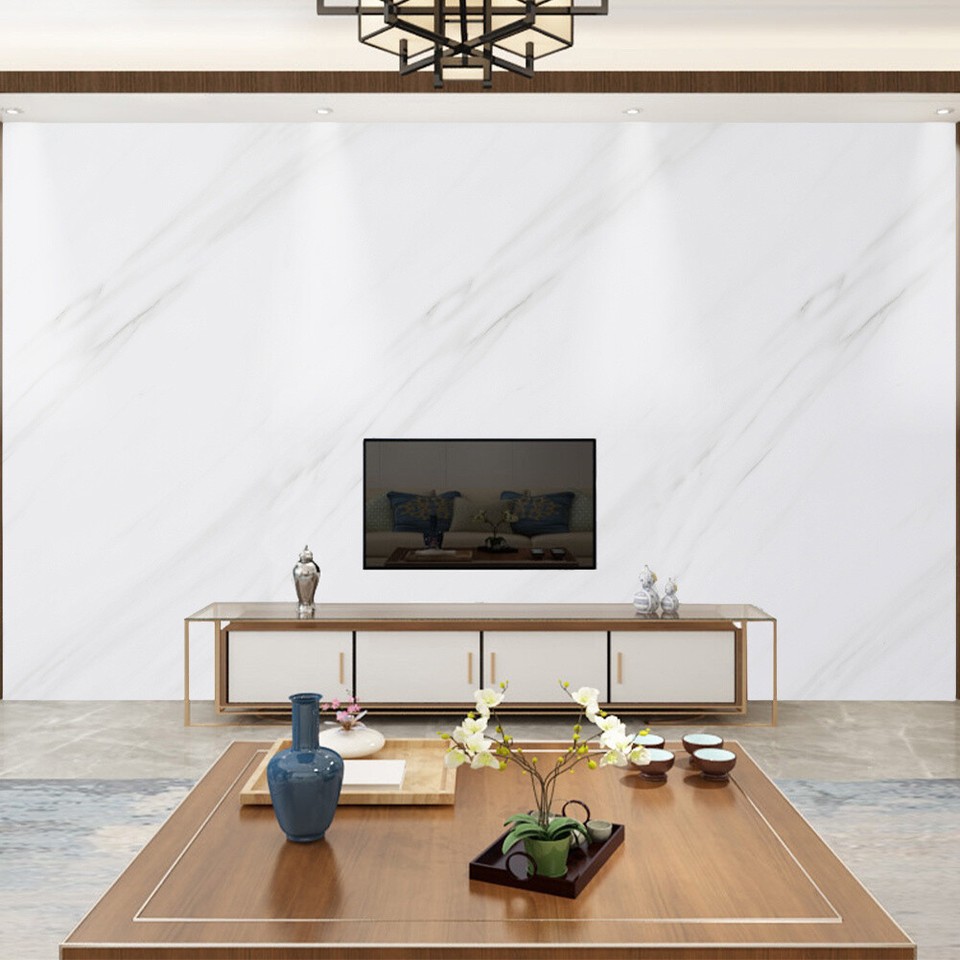 10pcs Self-Adhesive Grey Marble PVC Cladding Wall Panels for Bathroom ...