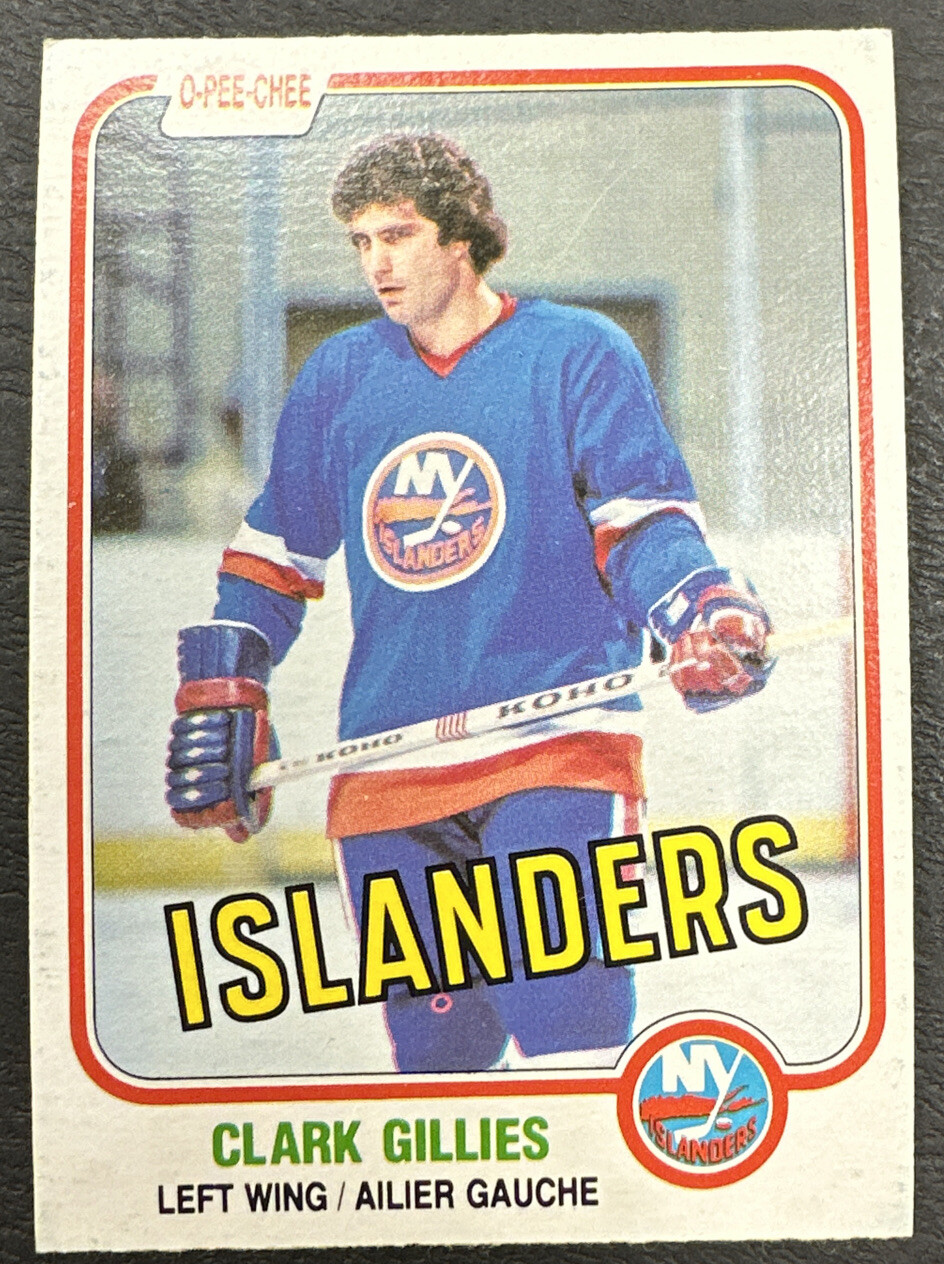 1981-82 O-Pee-Chee - #202 Clark Gillies for sale online | eBay