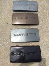 Original 1984 - 1990 C4 Corvette Front License Plate Cover Filler ...