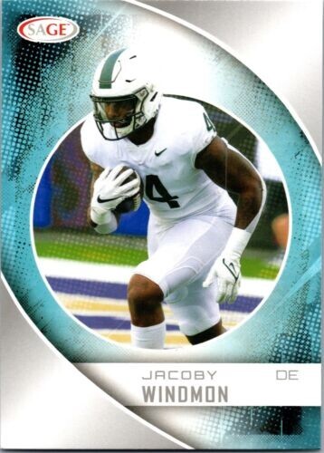 Jacoby Windmon 2023 Sage Base #39 Michigan State | eBay
