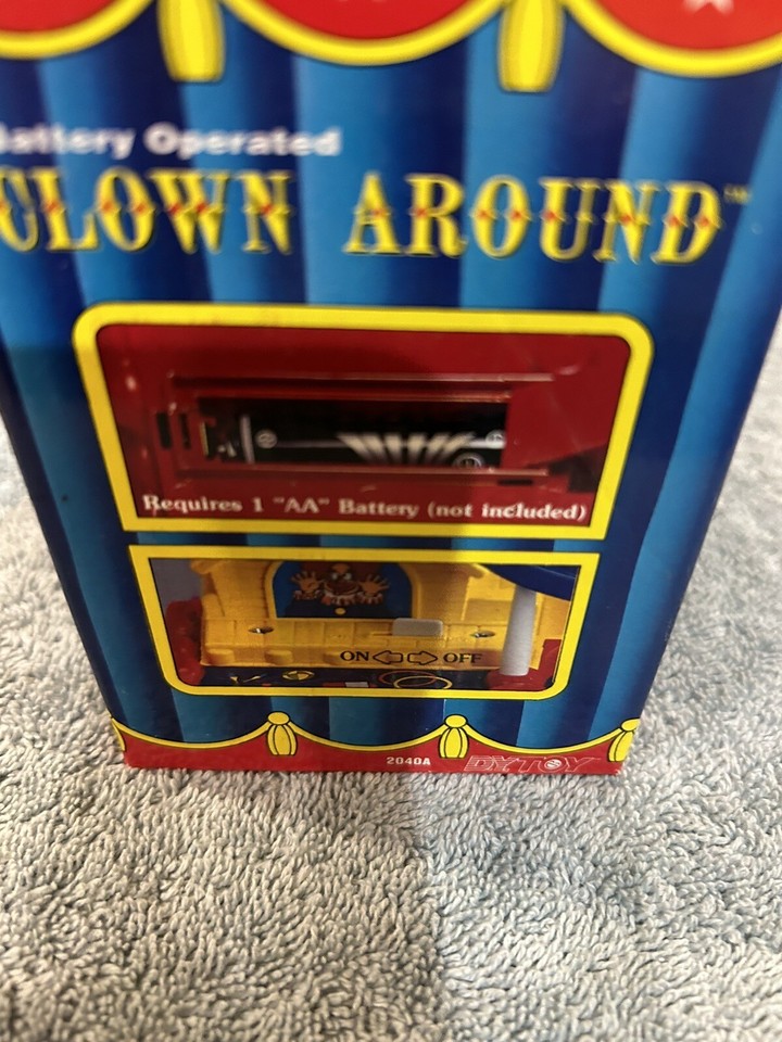 Vintage Clown Around Game 1990 Battery Operated DYTOY | eBay