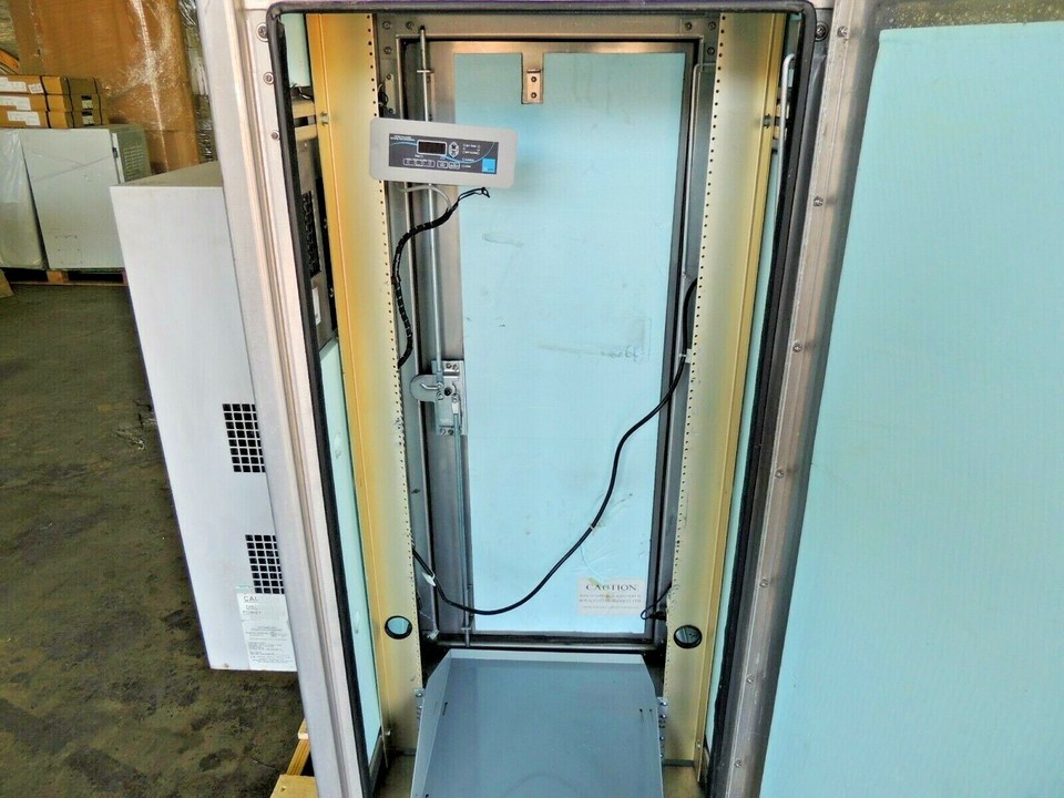 DDB cabinet, 25" W x 25" D x 54" H, with 4000 BTU A/C and 400 watt ...