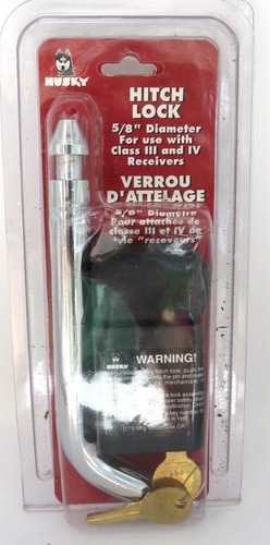 NEW-HUSKY #34818 Hitch Lock 5/8" Diameter For Class III & IV Receivers ...