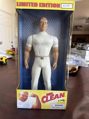 Vintage 2000 Mr. Clean Action Figure Doll Procter & Gamble #00495 | eBay