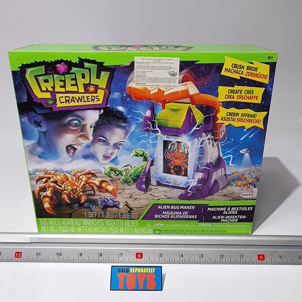 Creepy Crawlers ALIEN BUG MAKER SET 2021 Jakks Pacific NEW sealed mites ...