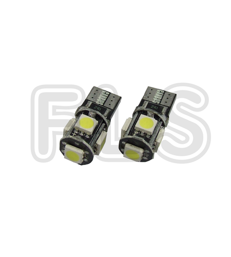 2x CANBUS ERROR FREE CAR LED W5W T10 501 NUMBER PLATE/INTERIOR LIGHT ...