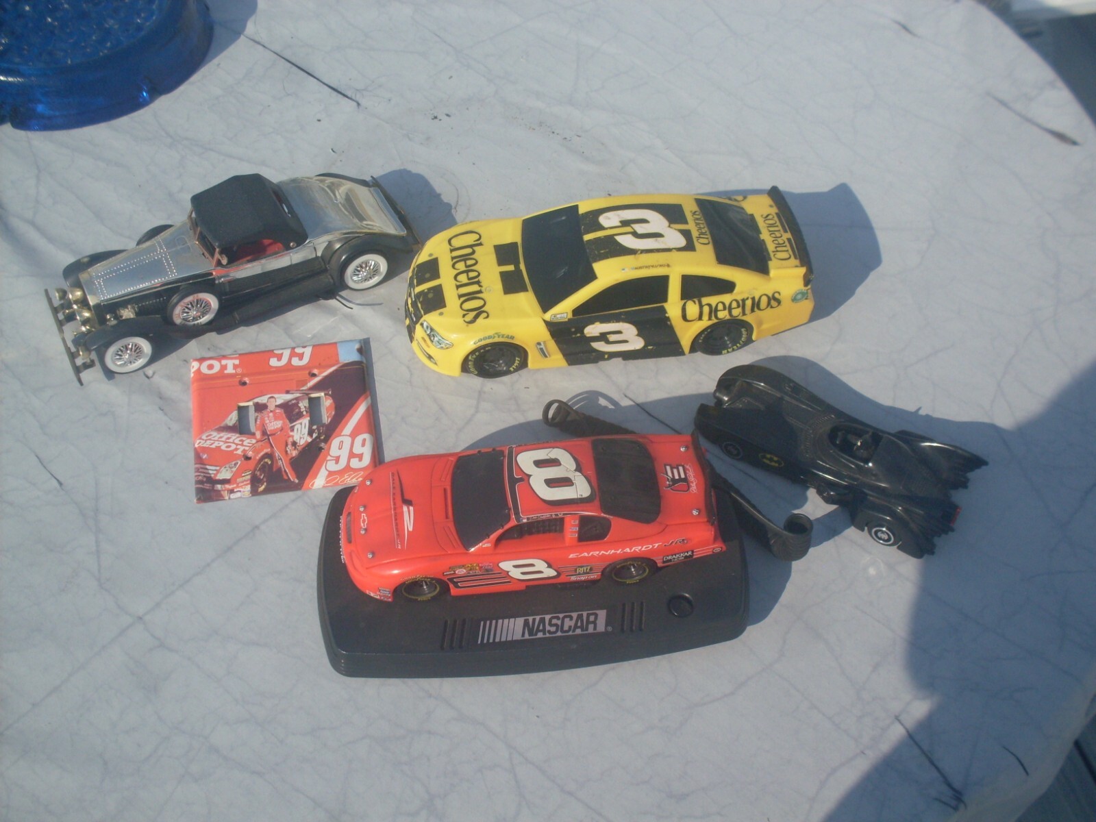 Vintage lot 0f 5 race cars Nascar Chevy Ford GMC Dodge Studebaker Ram ...