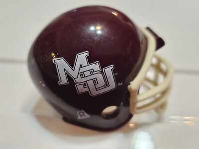 MISSISSIPPI STATE BULLDOGS MSU FOOTBALL #1871 POCKET PRO HELMET RIDDELL ...