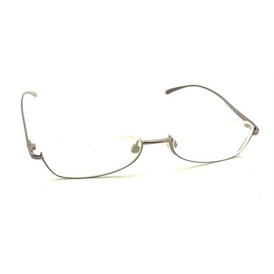 Chanel 2044-T 208 Purple Half Rim Metal Eyeglasses Frames 51-18 135 ...