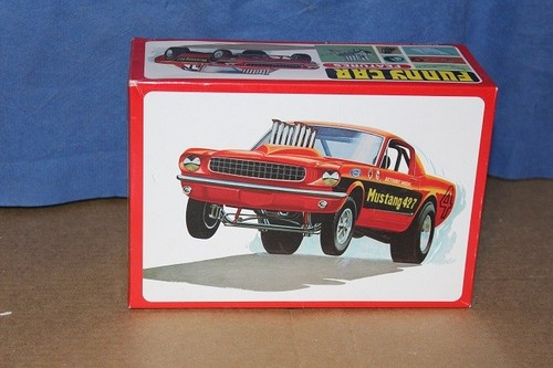 AMT 1:25 Funny Car Mustang GT Drag Car Model Kit, Complete, Open Box | eBay