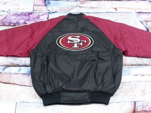 Nuovo San Francisco 49ER ´ S NFL Bomber Calcio Giacca Starter Vintage ...
