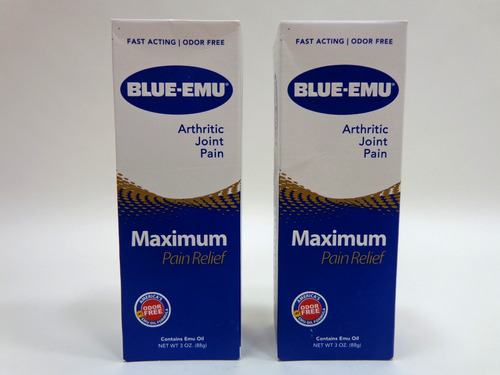 2 Blue-Emu Maximum Arthritis Pain Relief Cream 3oz Each exp 11/2026 | eBay