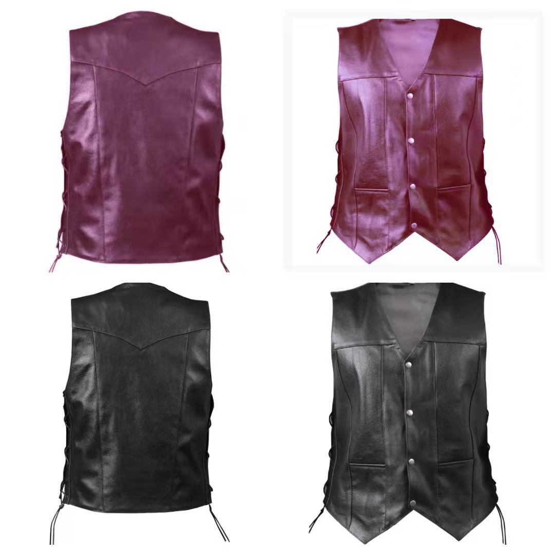 Mens Single Breasted Side Strappy Waistcoat Retro V-Neck Sleeveless ...