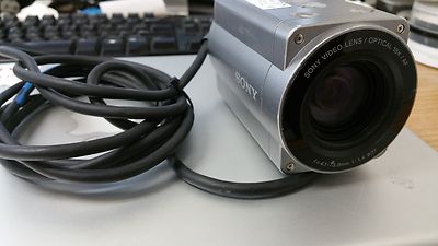 Sony CVX-V18NS Color Video Camera w/ Dual 9 Pin Female Cable | eBay