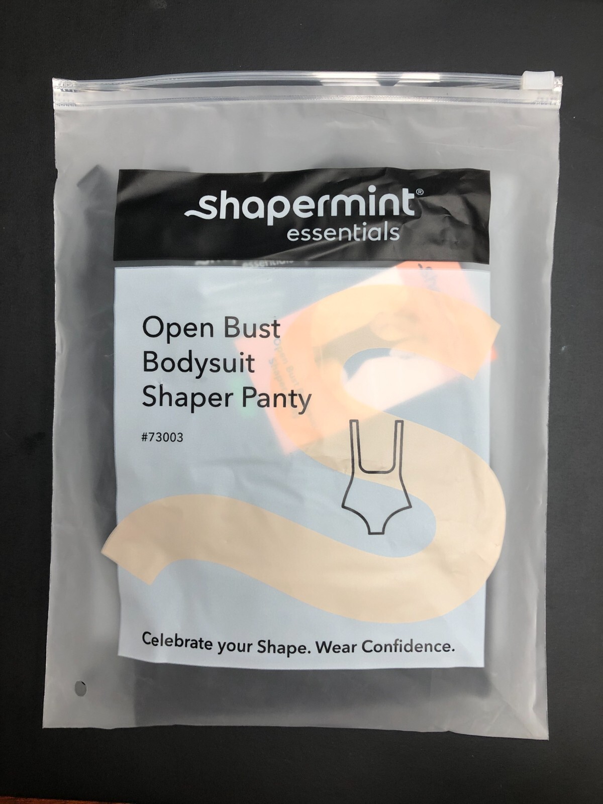 Shapermint Open Bust Bodysuit Shaper Panty Chose size/color Brand New ...