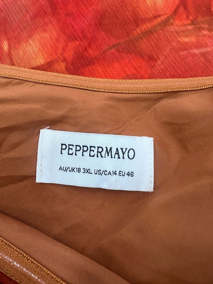 Peppermayo Women US Size 14 Amber Under The Pagoda Maxi Dress | eBay