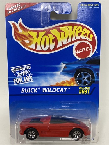 Hot Wheels Buick Wildcat Red 597 18366-0910 74299098901| eBay