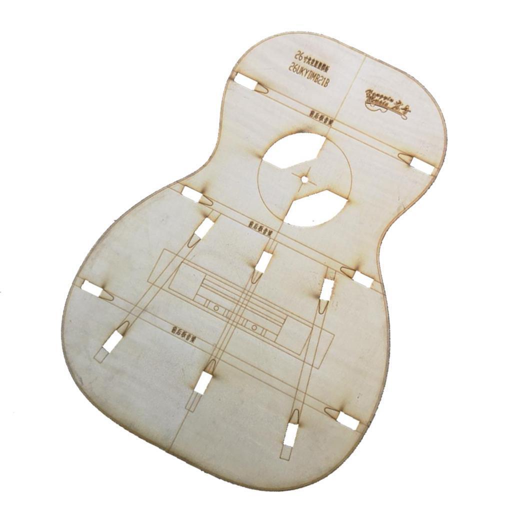 Tenor Ukulele Guitar Body Layout Template, Luthier Tool | eBay