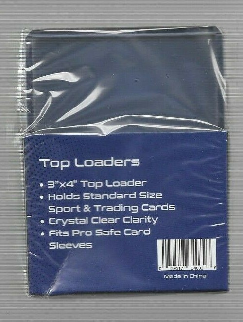 TOPLOADERS 3 X 4 TOP LOAD 1, 25, 50, 100, 500, 35PT SOFT SLEEVES ...