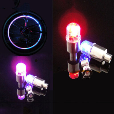 4 X Red LED Car For SUV Wheel Tyre Air Valve Stem Caps Decoration Light ...