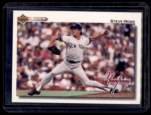1992 Upper Deck Steve Howe New York Yankees #630 1043 | eBay