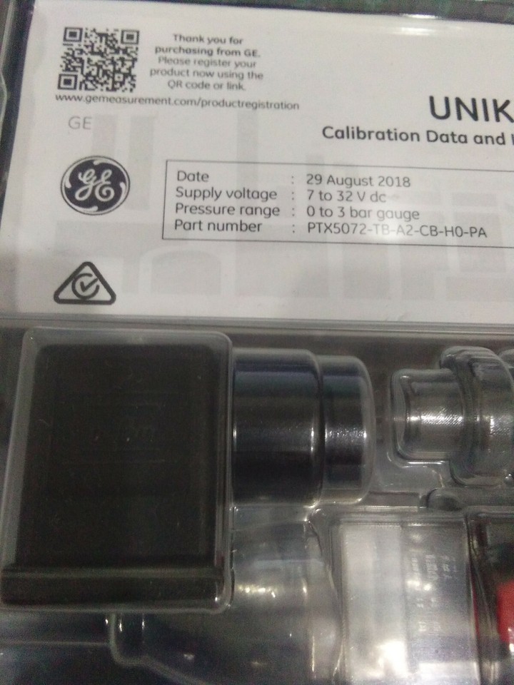 PTX5072-TB-A2-CB-H0-PA GE Druck PTX5072 0 to 3 bar g px5072 Unik 5000 ...