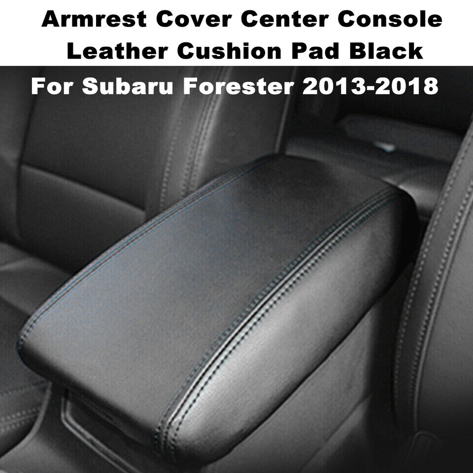 For 2013-2018 Subaru Forester Armrest Cover Center Console Leather ...