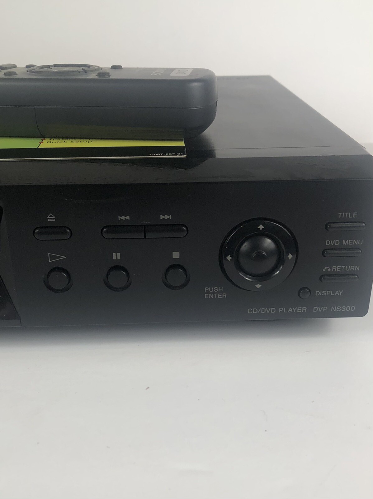 Sony DVP-NS300 DVD/Cd/Video/CD Player Black With Remote TESTED | eBay